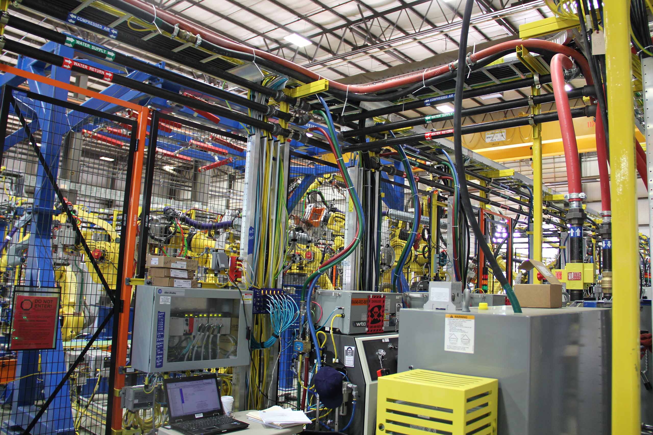 Body Shop Tooling Installation, General Motors - icon Mechanical